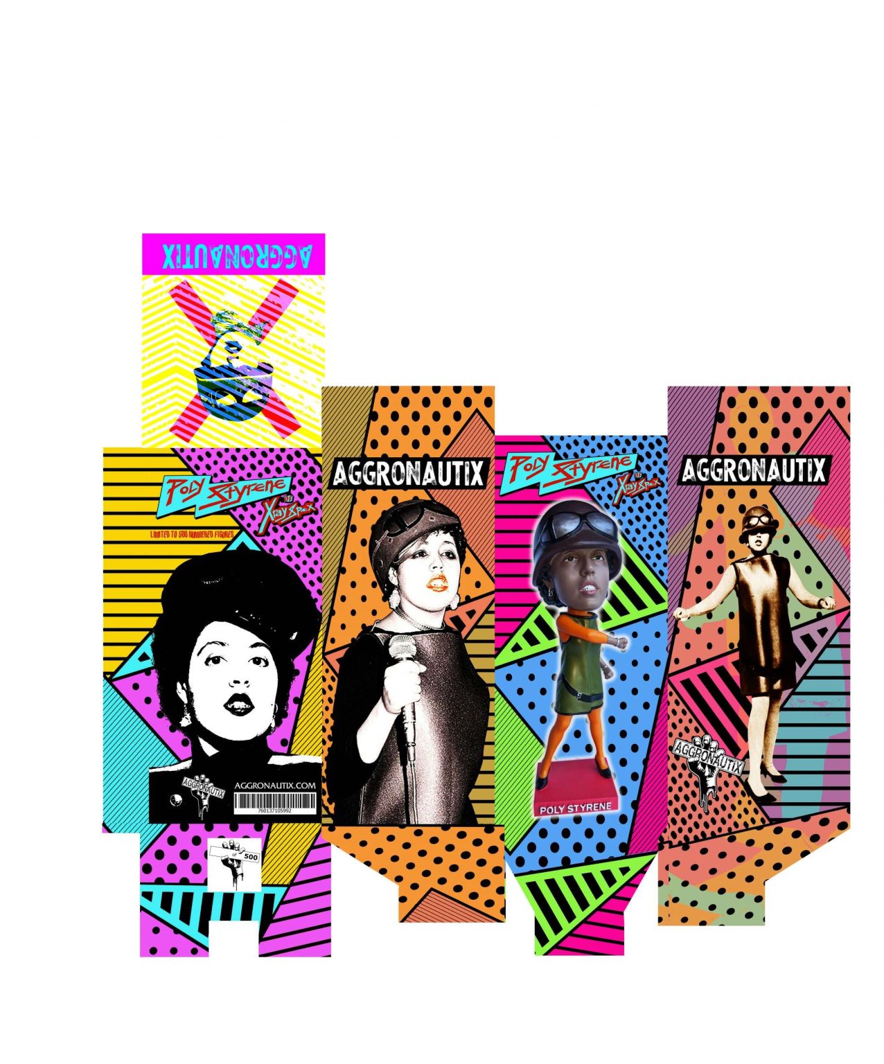 X-RAY SPEX – Poly Styrene Limited Edition Throbblehead – AGGRONAUTIX